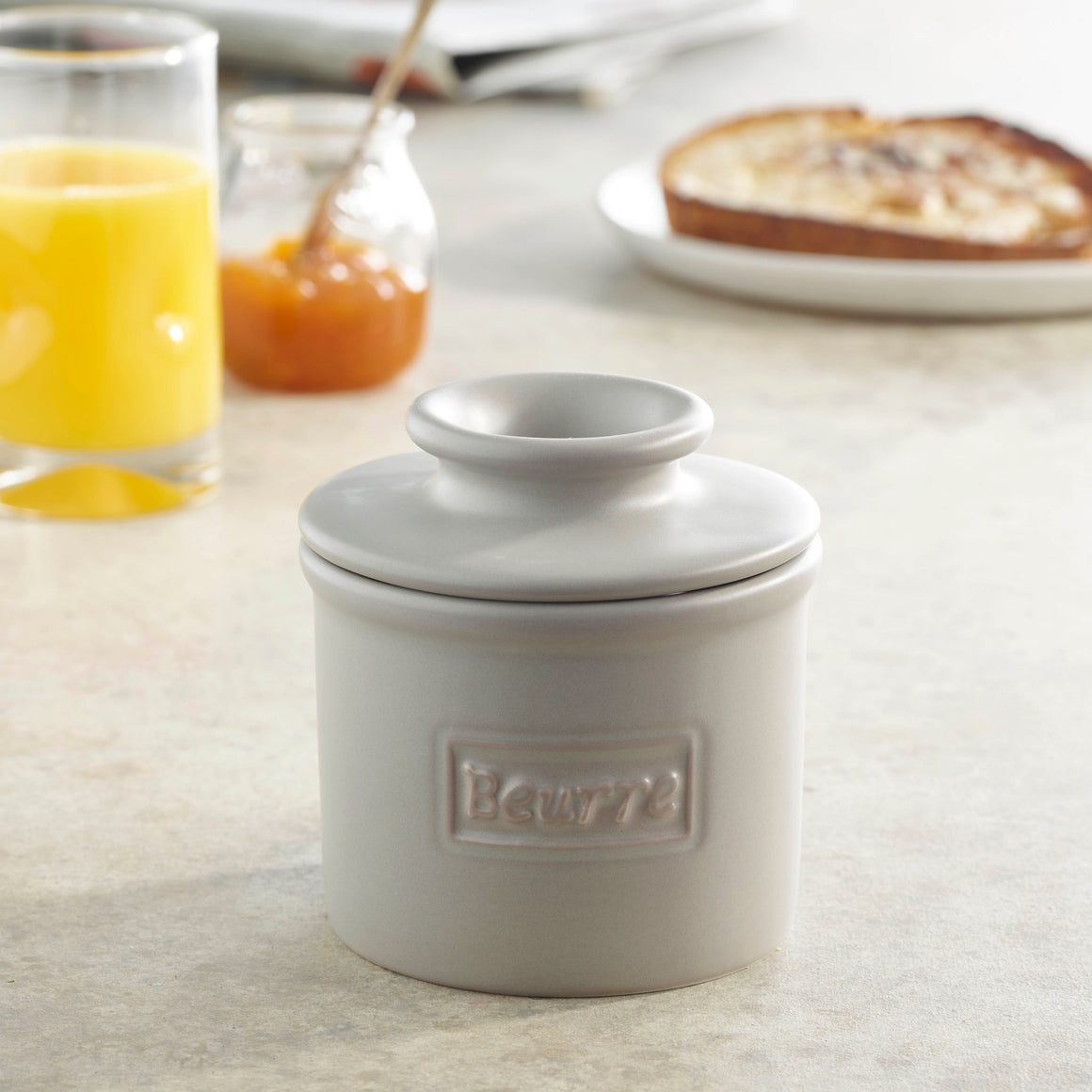 Stone Matte Cafe Collection Crock – Official Butter Bell® Store