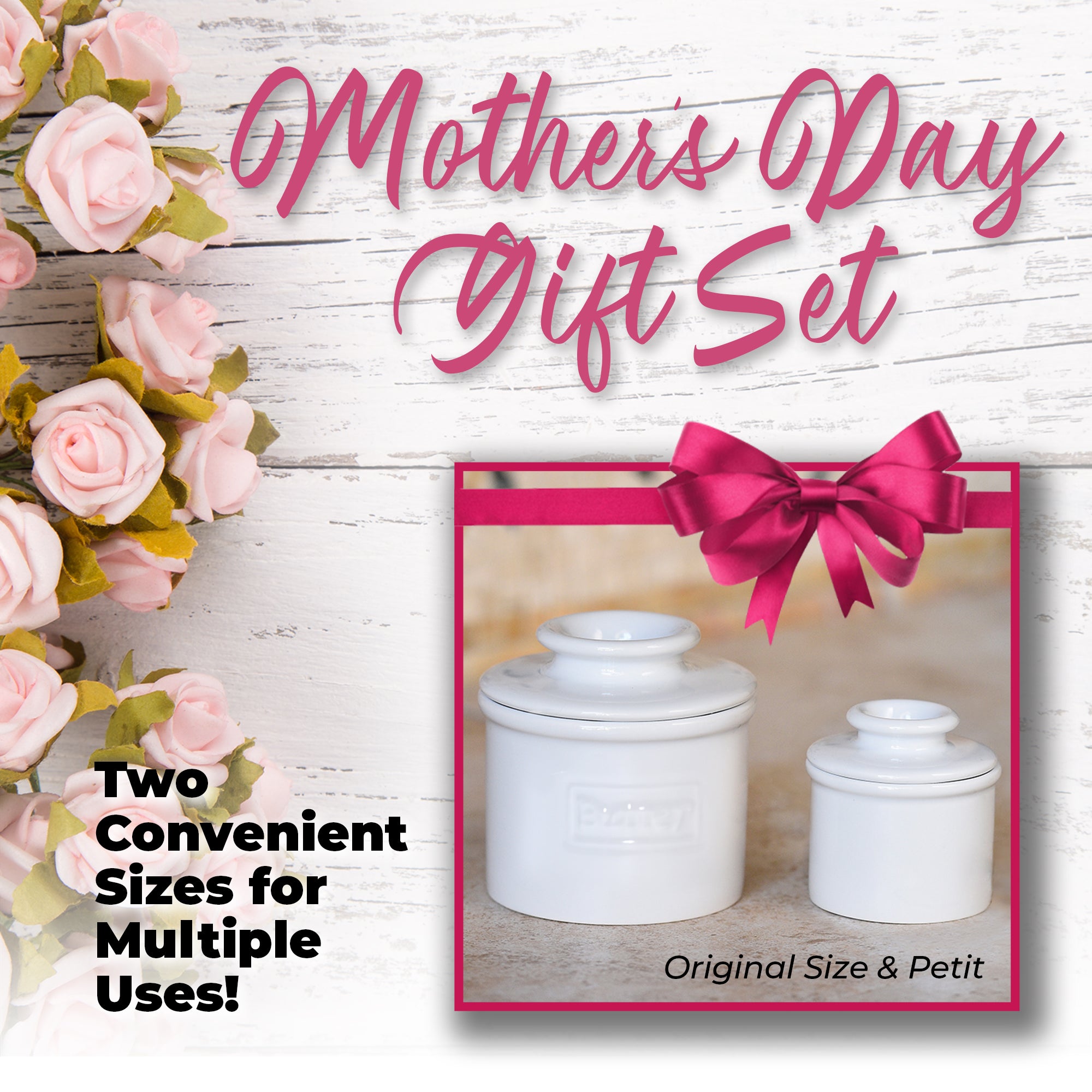 Butter Bell - The Original Butter Bell Crock and Petit Bell Gift Set by ...