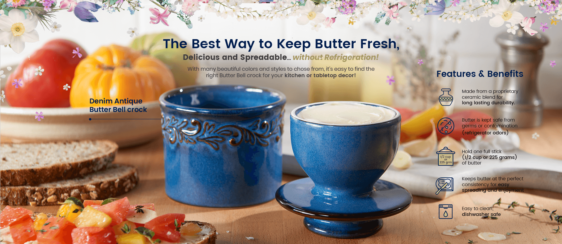 Official Butter Bell® Store - Original ButterBell Crock
