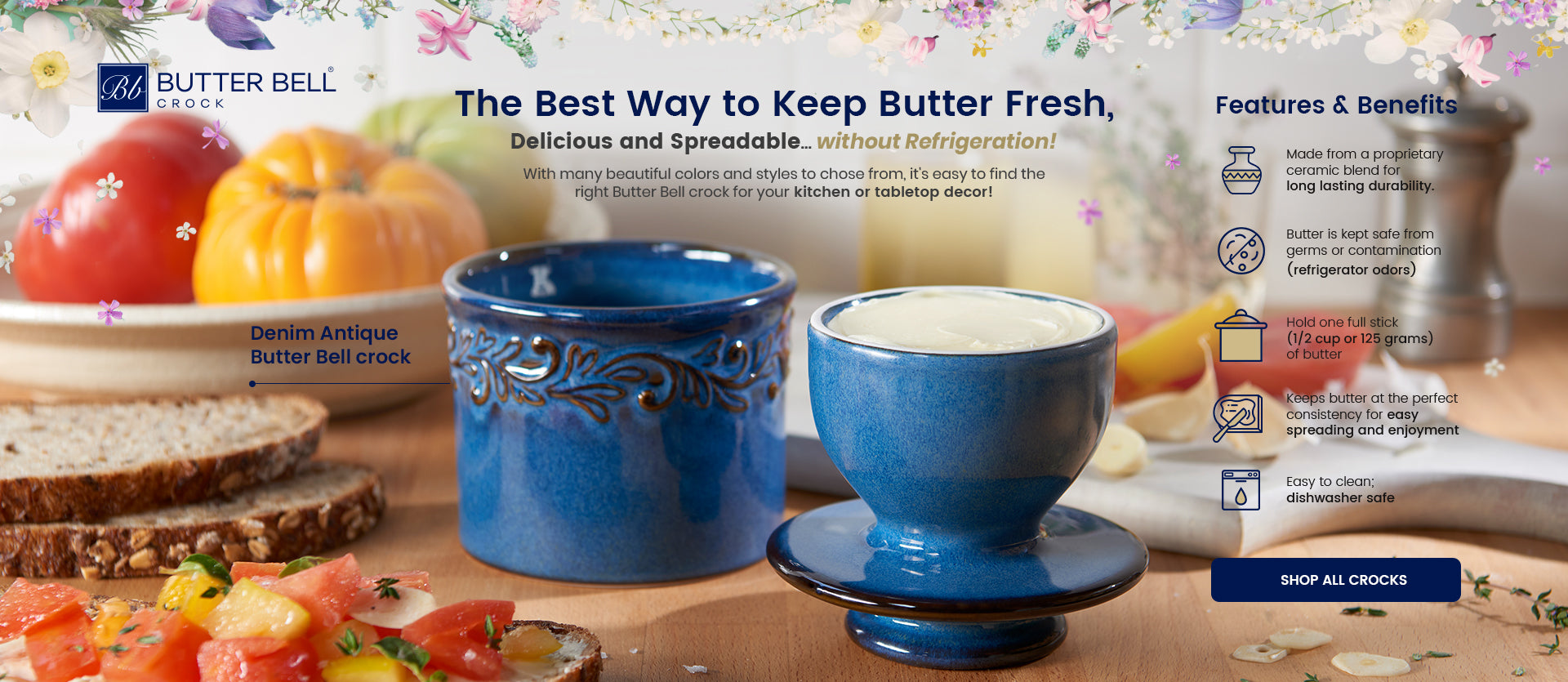 Official Butter Bell® Store - Original ButterBell Crock